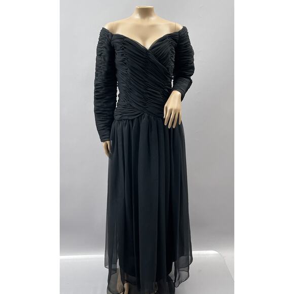 Victor Costa | Dresses | Victor Costa Saks Fifth Avenue Vtg 8s Dress 4 ...